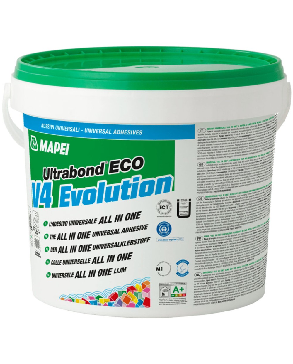 Mapei Vízbázisú vinyl és PVC padló ragasztó 5kg